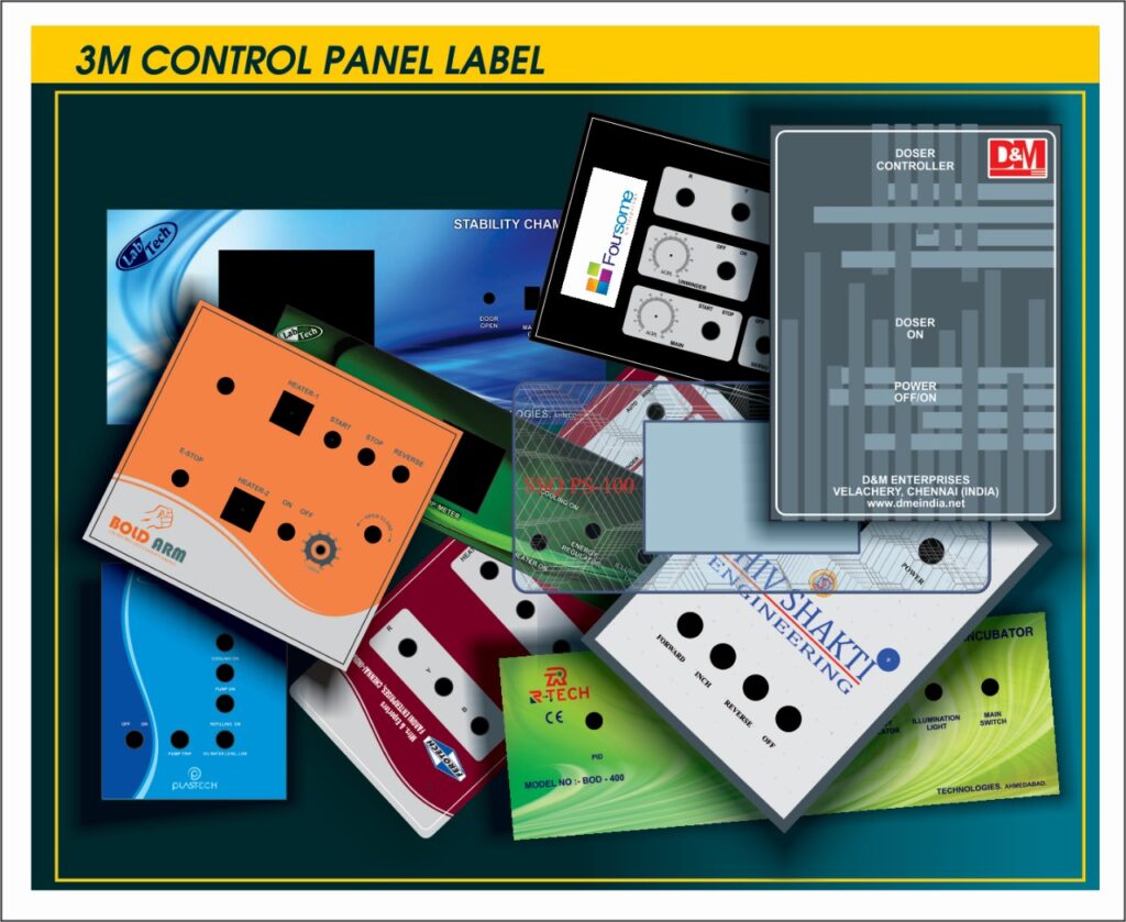 3M CONTROL PANEL LABEL – Kalapi.graphics